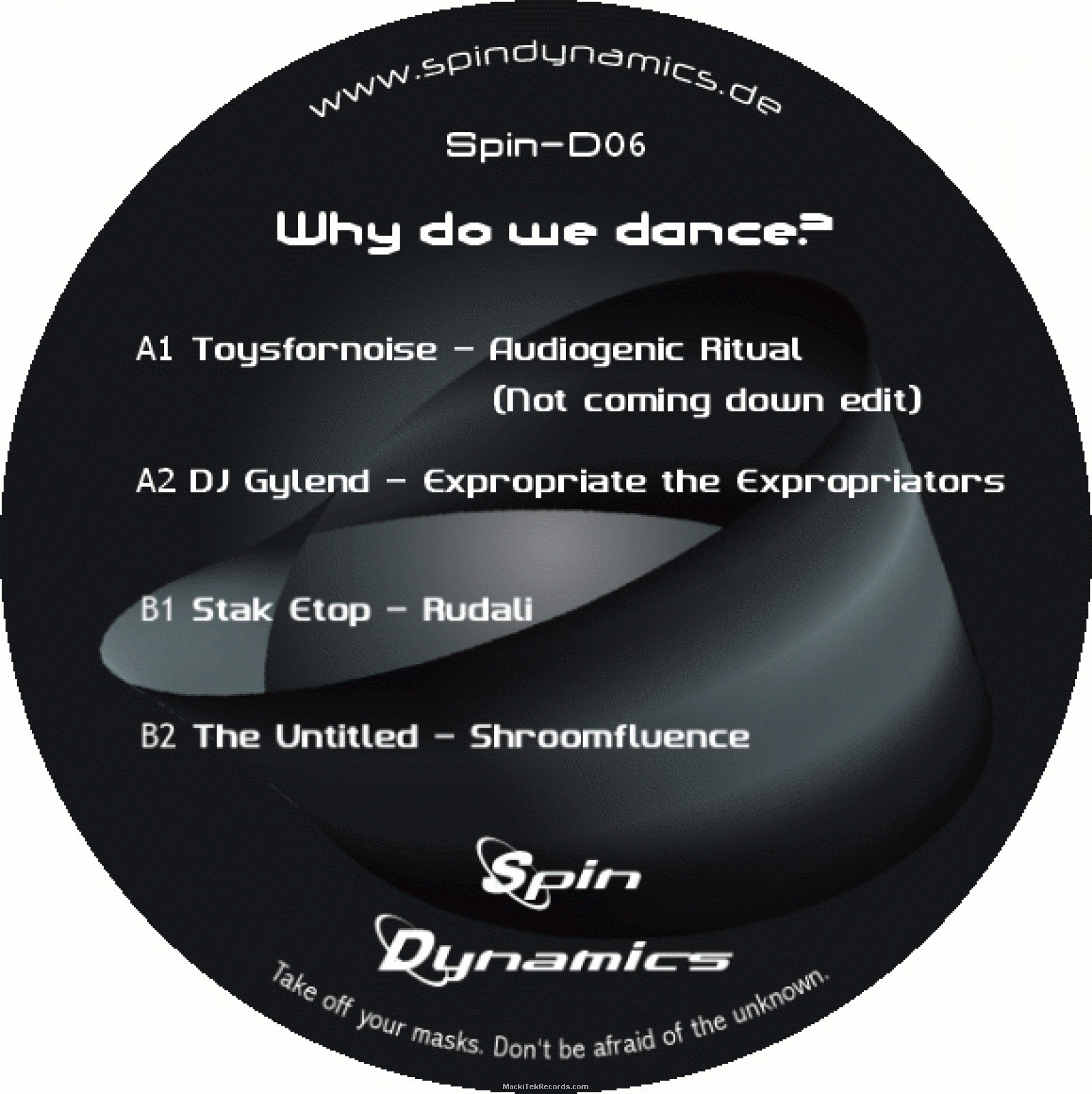 Spin Dynamics 06 - Toysfornoise, DJ Gylend, Stak Etop, The Untitled ...
