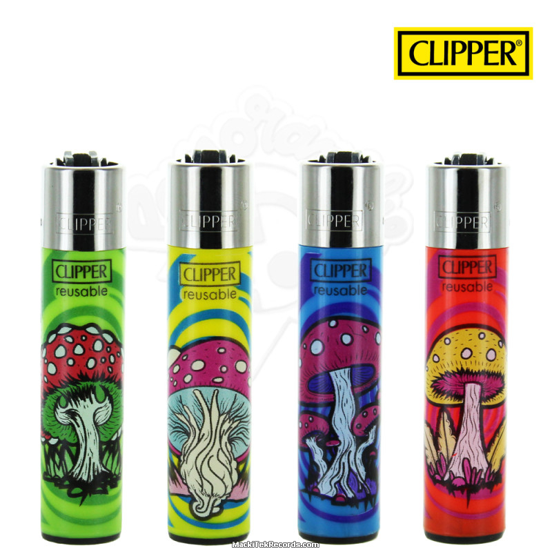 x4 Lighters Clipper Magic Mushrooms - - MackiTek Records Shop - The ...